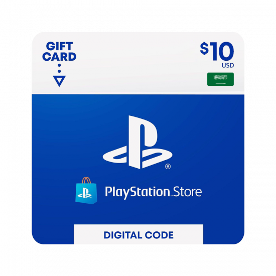 10 PlayStation Store Gift Card Digital Code KSA
